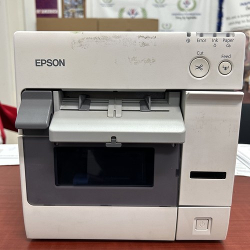 EPSON TM-C3400 COLOR LABEL PRINTER MODEL 242A NETWORK | eBay