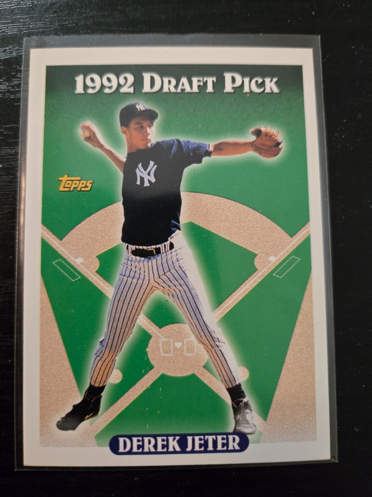 1993 Topps Draft Pick 1992 Derek Jeter New York Yankees #98 Rookie RC F ...
