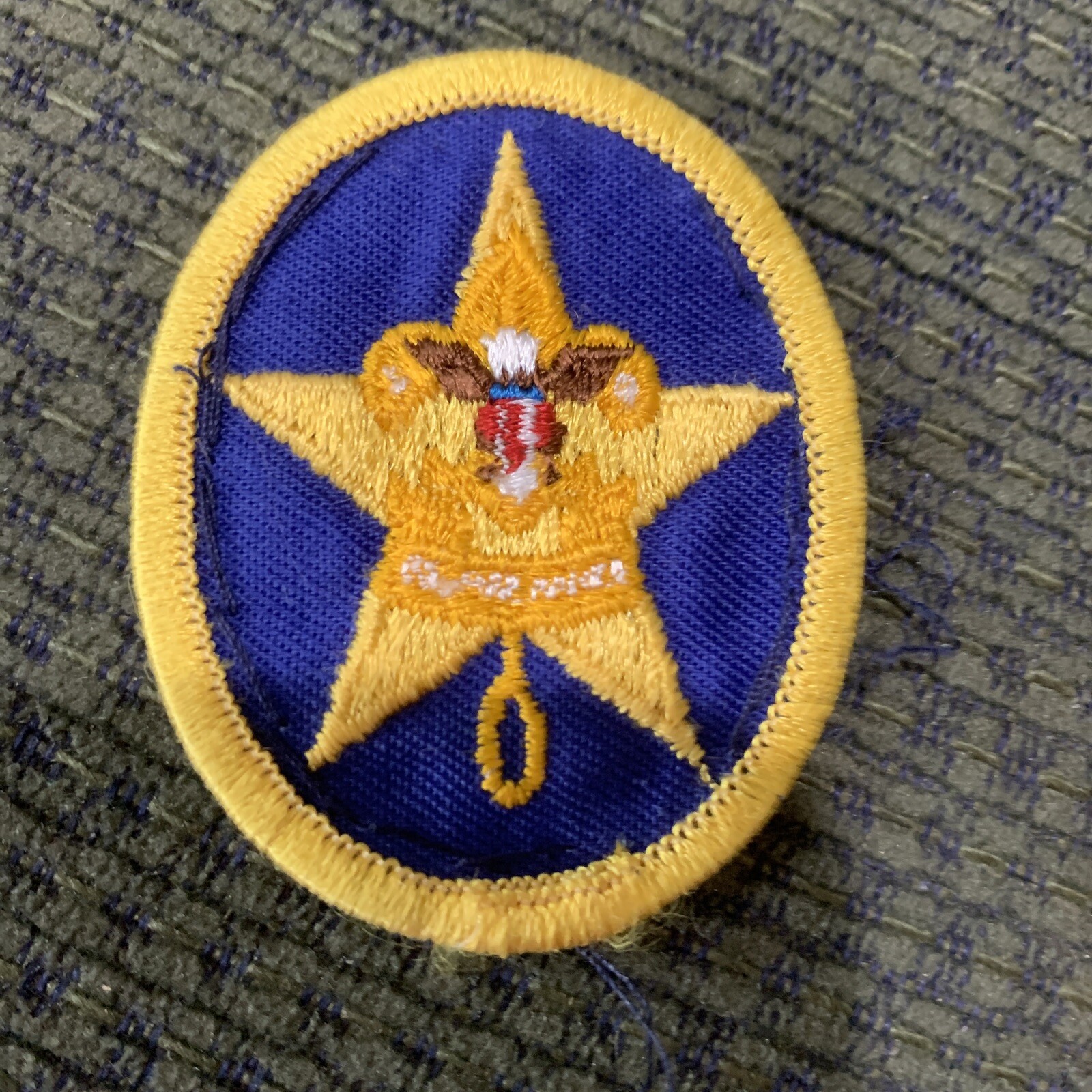 Older Star Scout Rank Oval Boy Scout Patch See Description | eBay
