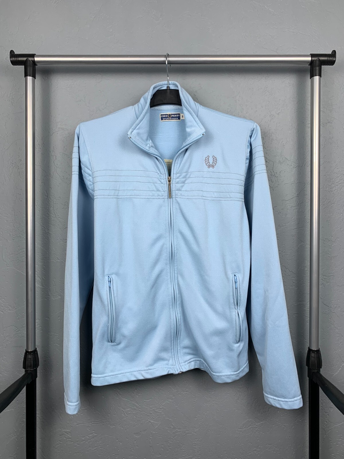 Fred Perry Vintage Mens Track Top Jacket Size S - Gem