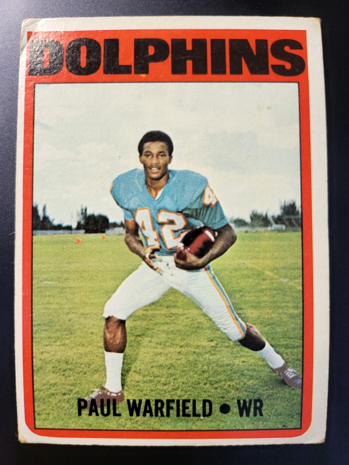 1972 TOPPS football Paul Warfield card #167 | eBay