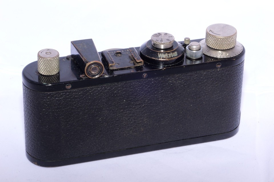 Leica Standard model E 35mm BLACK vintage camera. Leica LTM Lenses ...