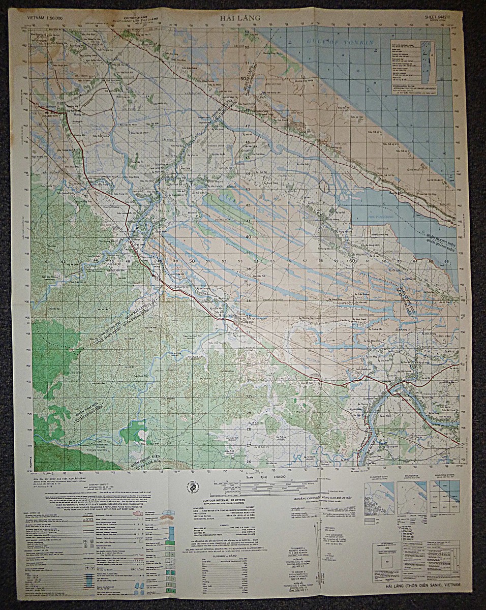 Map Of Vietnam After Vietnam War