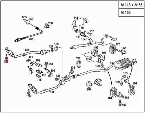 Genuine MERCEDES V251 A209 C204 C209 C215 C216 C292 R171 Screw ...