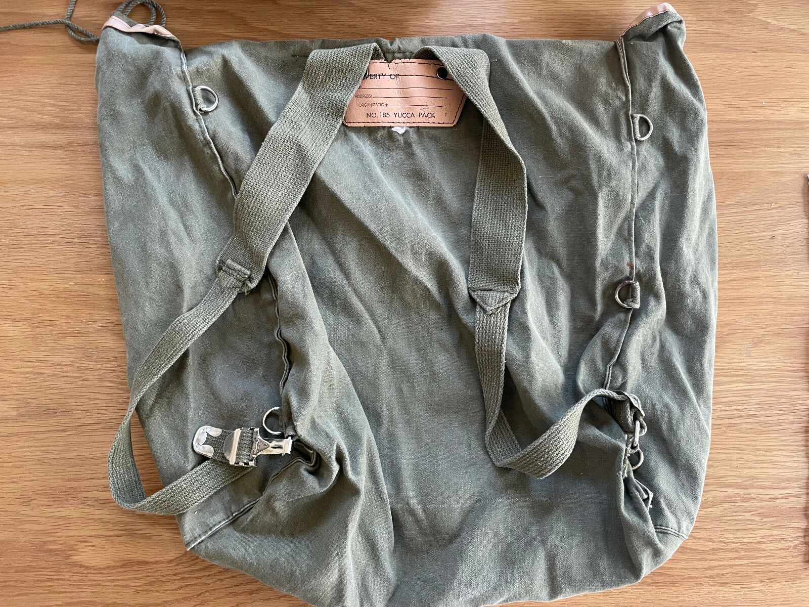 Vintage Boyscouts of America Yucca Pack WFS No.185 Camper Backpack | eBay