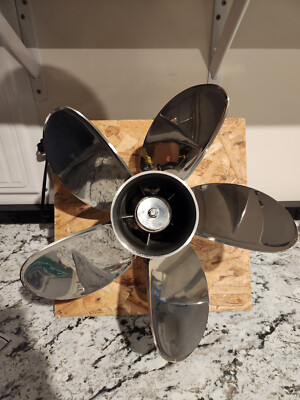 BBlades 5-Speed Propeller 15.5"X26 LH 5 Blade Polished | eBay