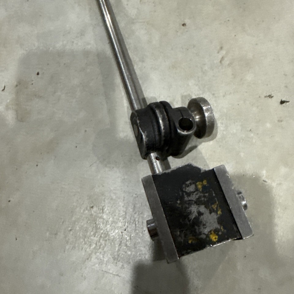 Starrett No. 657 Push Button Magnetic Base Machinist's Tool | eBay UK