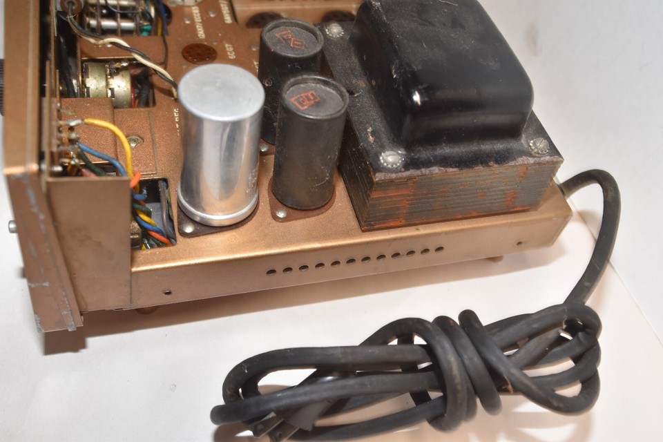 Vintage Bogen DB130 Mono Tube Amplifier for parts or repair | eBay