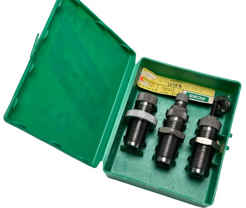 RCBS 2054 9mm 3 Die Set Dies Reloading Tools | eBay