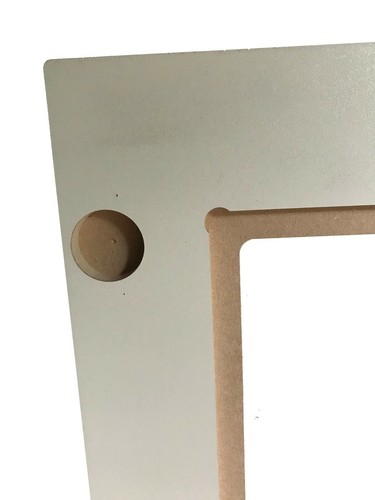 LIGHT Beech Effect Shaker Fitted kitchen cabinet doors & drawer fronts ...