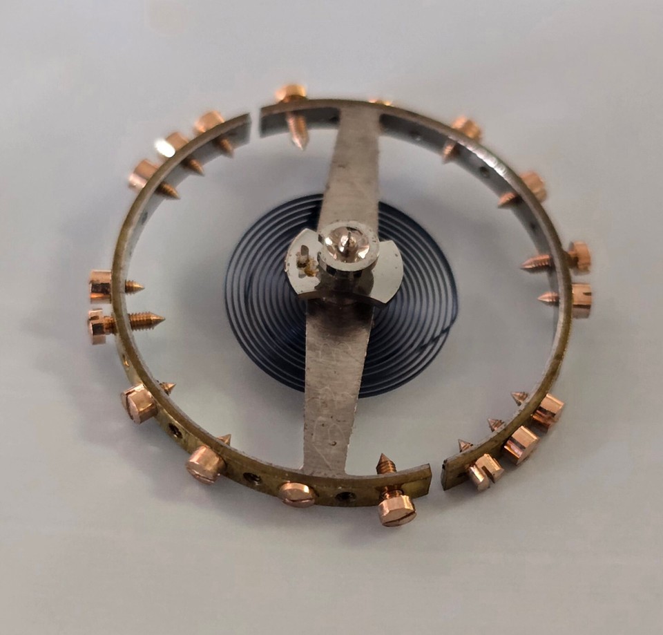 COMPLETE BALANCE 21J HAMILTON 994 GOOD STAFF FOR 16 SIZE POCKET WATCH ...