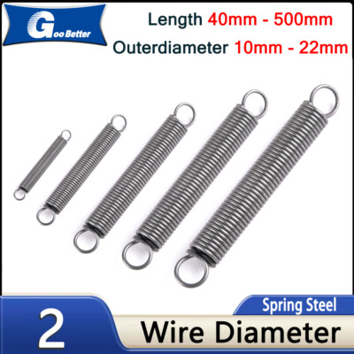 Expansion Spring Tension Extension Expanding Extending Springs 35mm ...