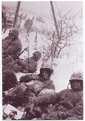 Ken Santor Signed Photo Autographed Signature Military USMC Veteran ...