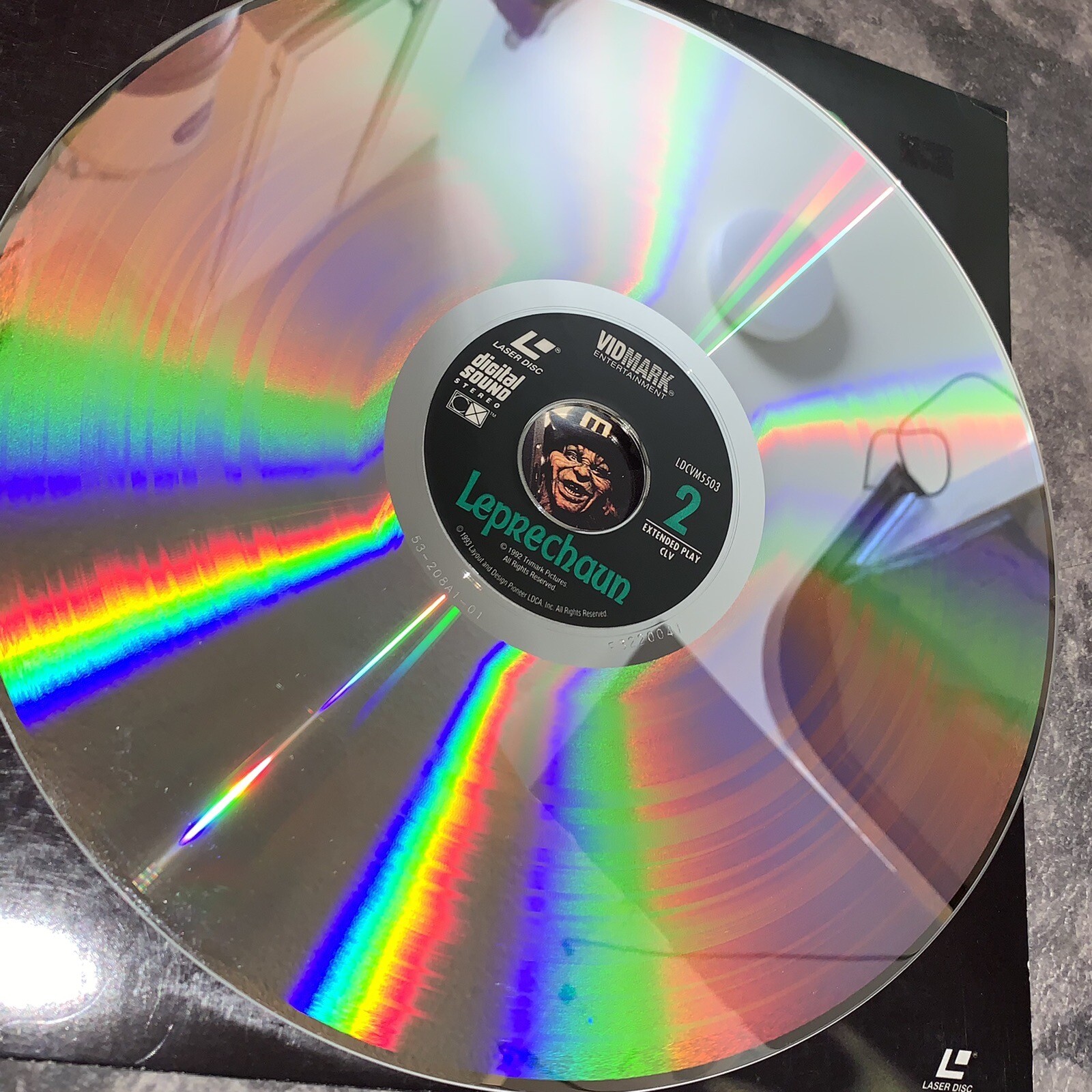 Leprechaun (1993) Laserdisc Horror Movie Slasher Jennifer Aniston LD ...