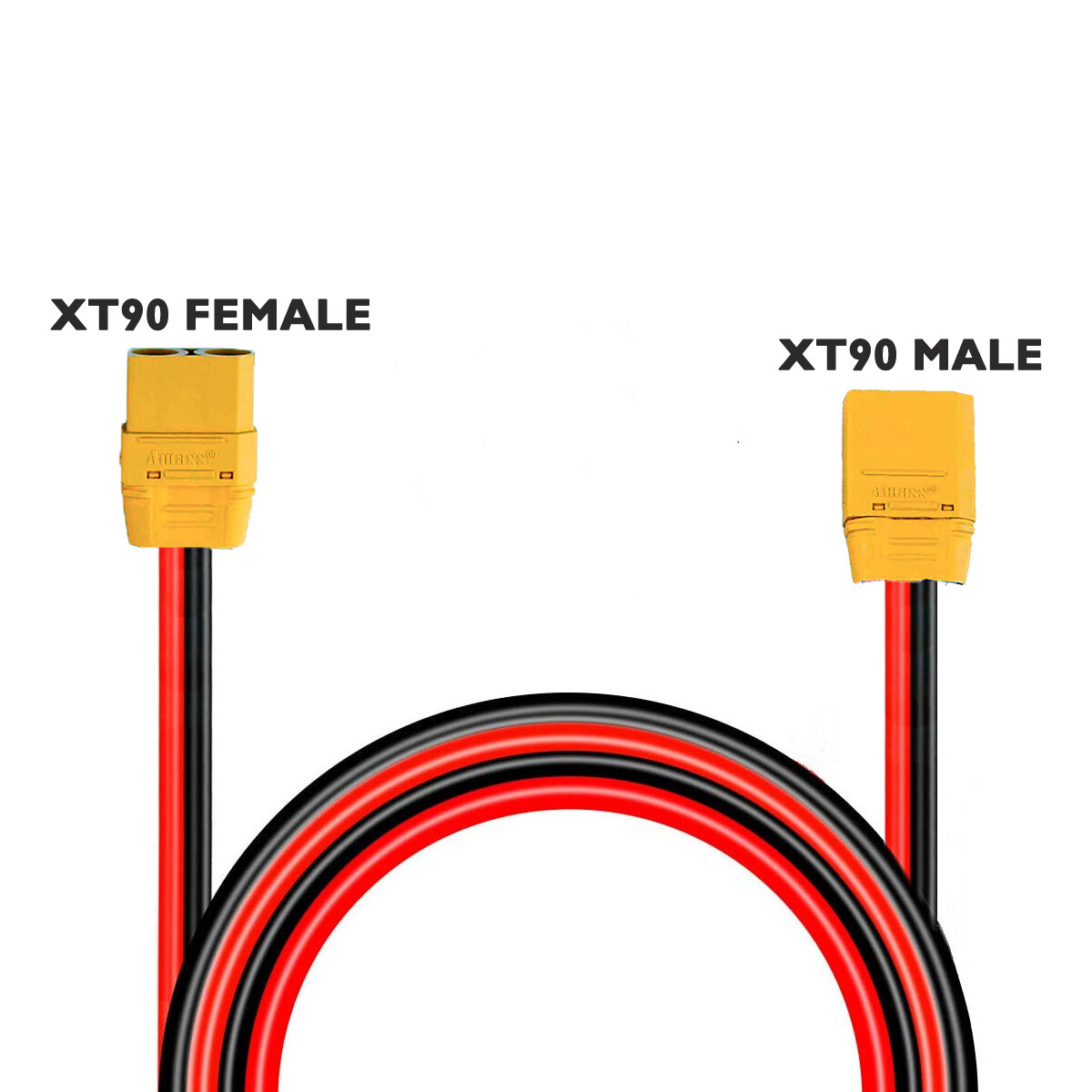 10 AWG XT90 Solar Panel Extension Cable Wire Connector for RC Lipo Battery Cable | eBay