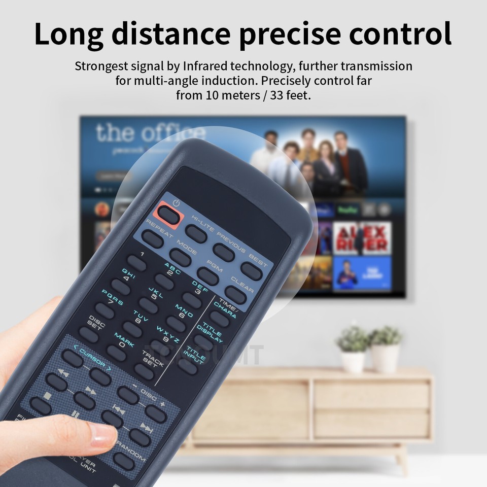 New CU-PD101 Remote Control For Pioneer PD-F17 PD-F958 CD Player | eBay