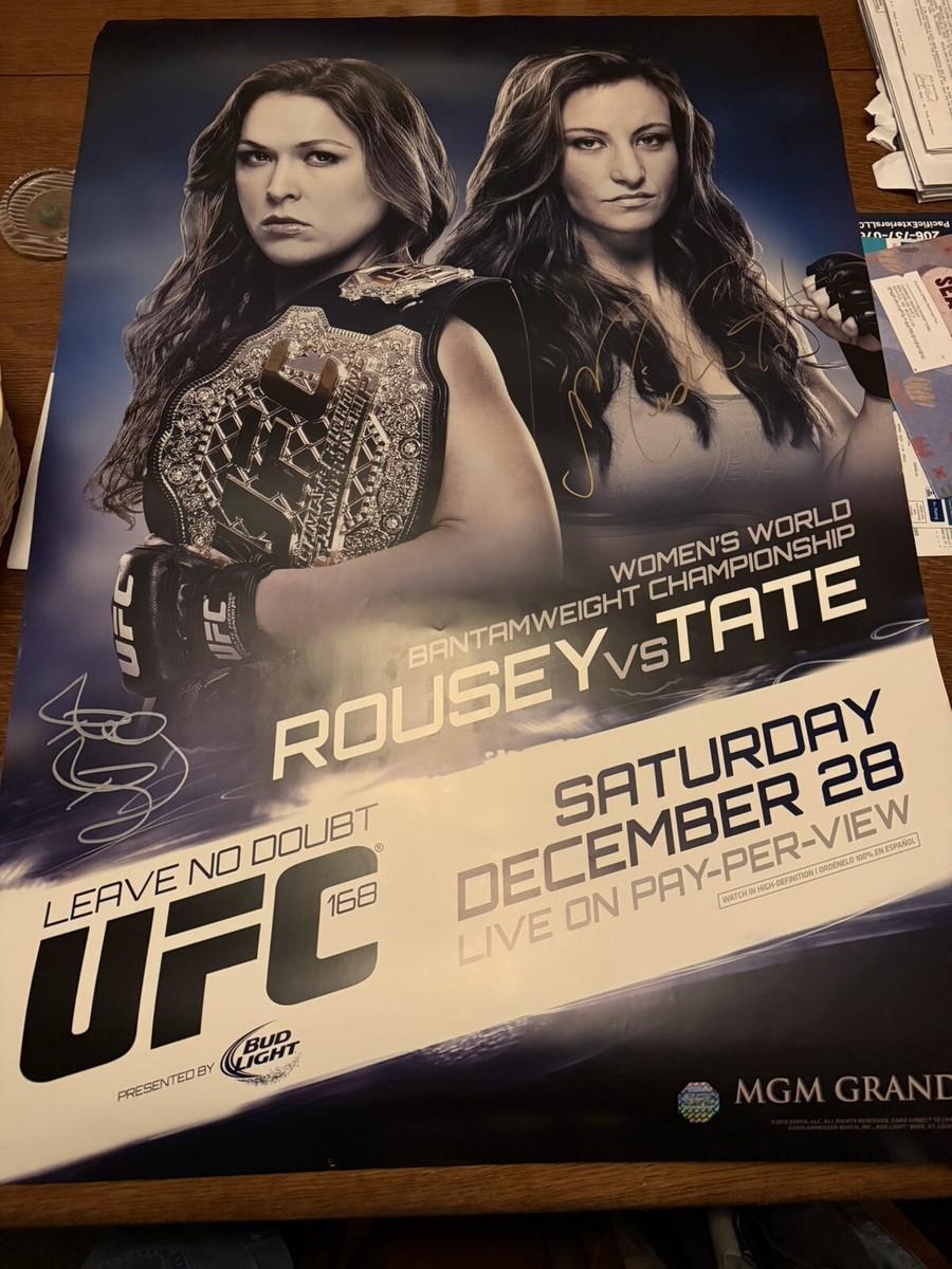 Ufc 168 Fight Poster