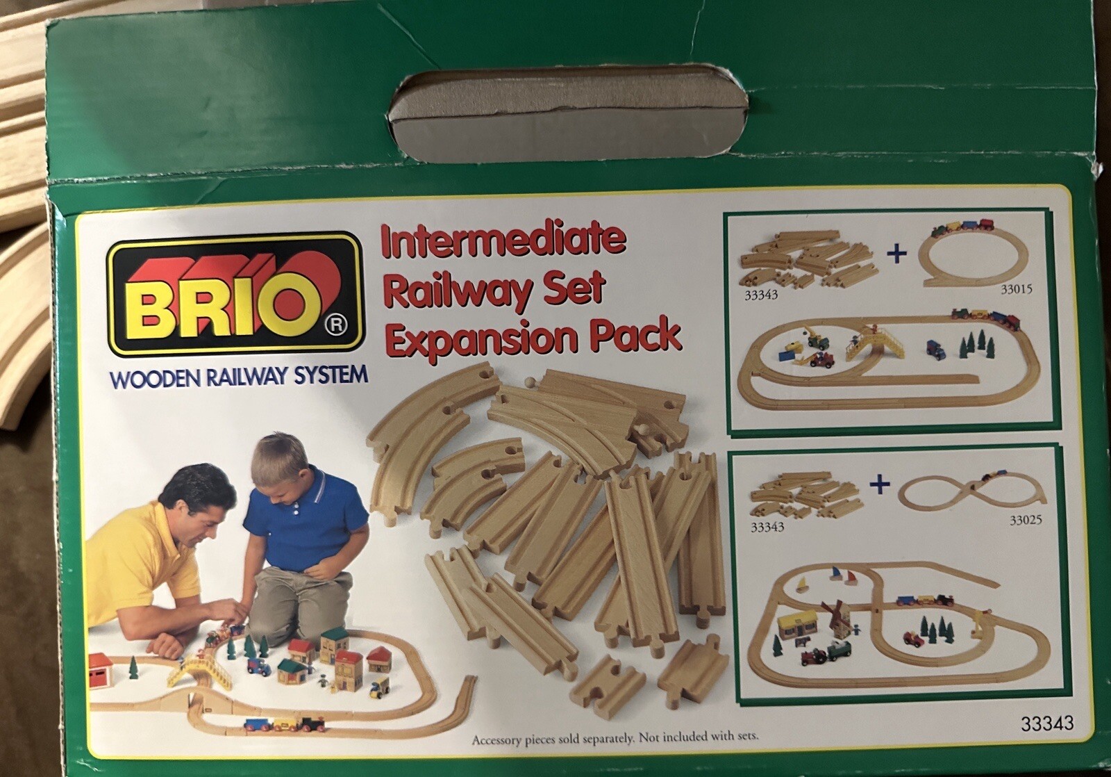 Brio Track Intermediate Railway Set Expansion Pack 33343 B42 | eBay