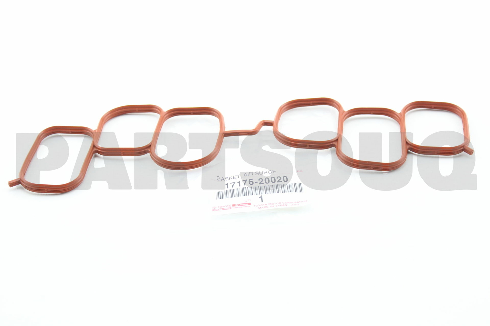 1717620020 Genuine Toyota GASKET, AIR SURGE TANK TO INTAKE MANIFOLD ...