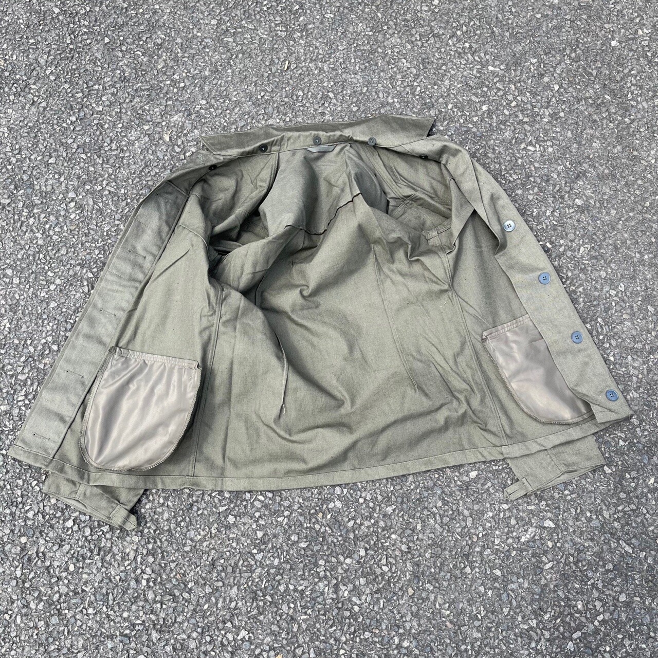 East German Army Surplus Woman's Green Field Jacket, … - Gem