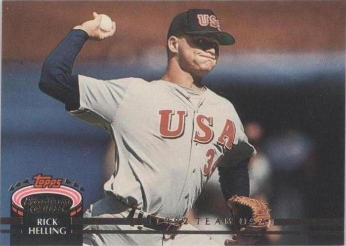 1992-93 Topps Stadium Club Jack Murphy Stadium - Rick Helling #96 for ...