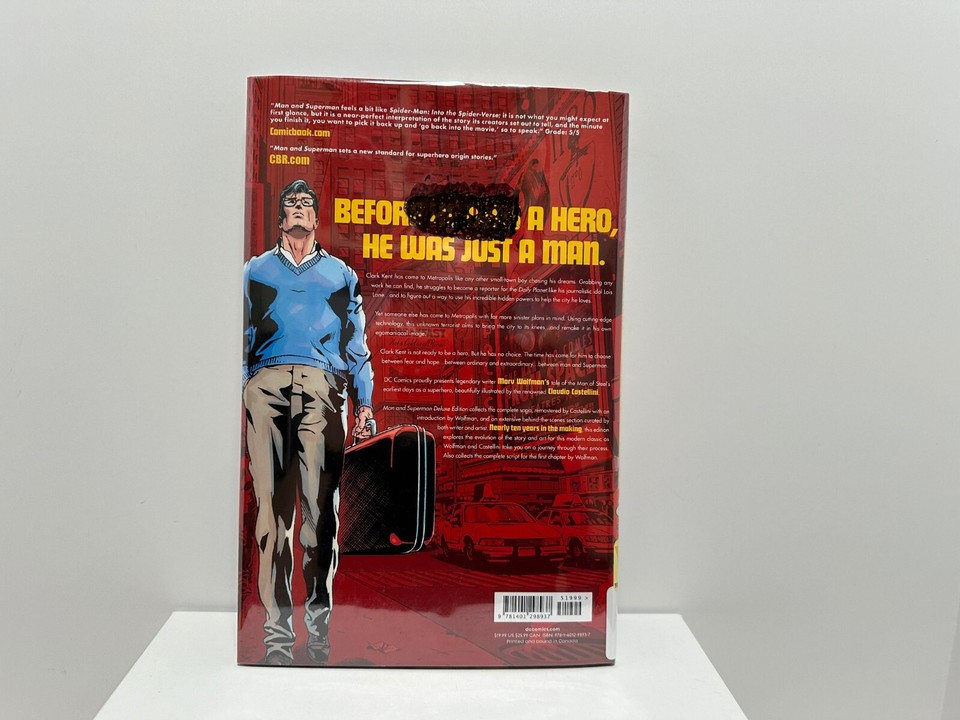 Man and Superman Deluxe Edition by Marv Wolfman - Hardcover HC ...