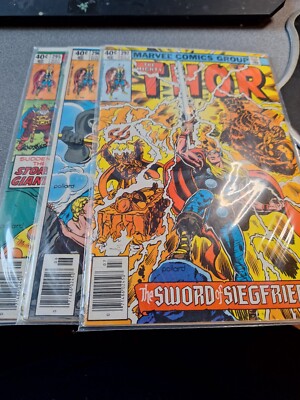 Marvel Comics Mighty Thor Issues 295, 296, 297 VF/NM /4-127 | eBay
