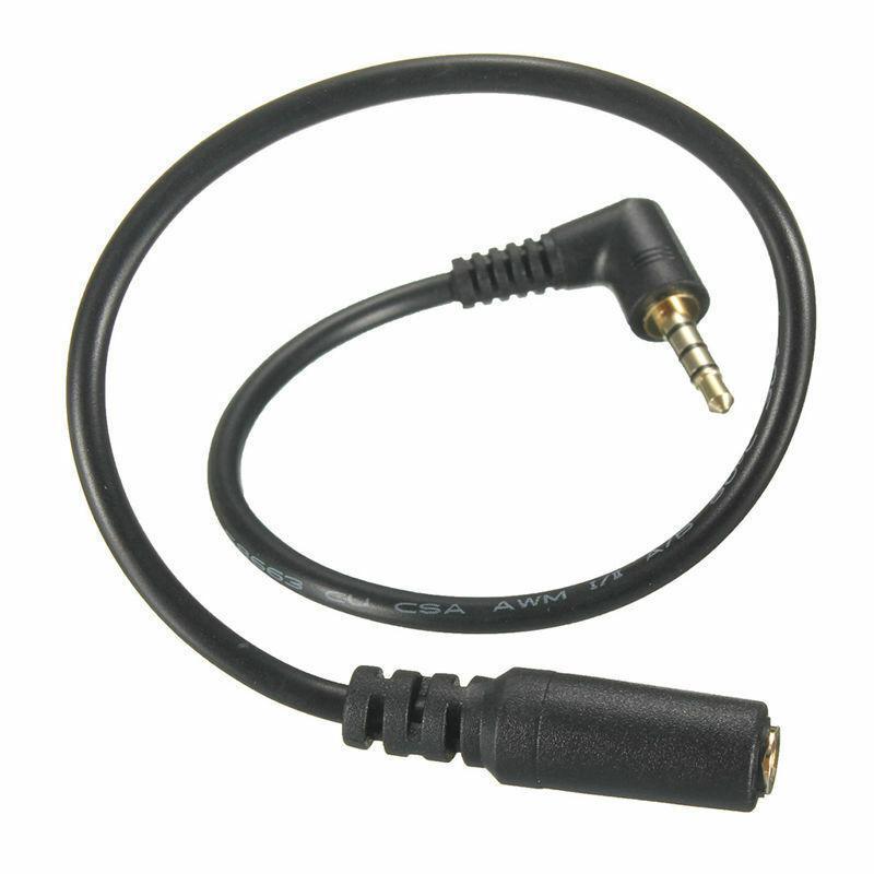 3.5mm 4Pole 90°Angled Male to Female AUX OMTP interchange CTIA Cable ...