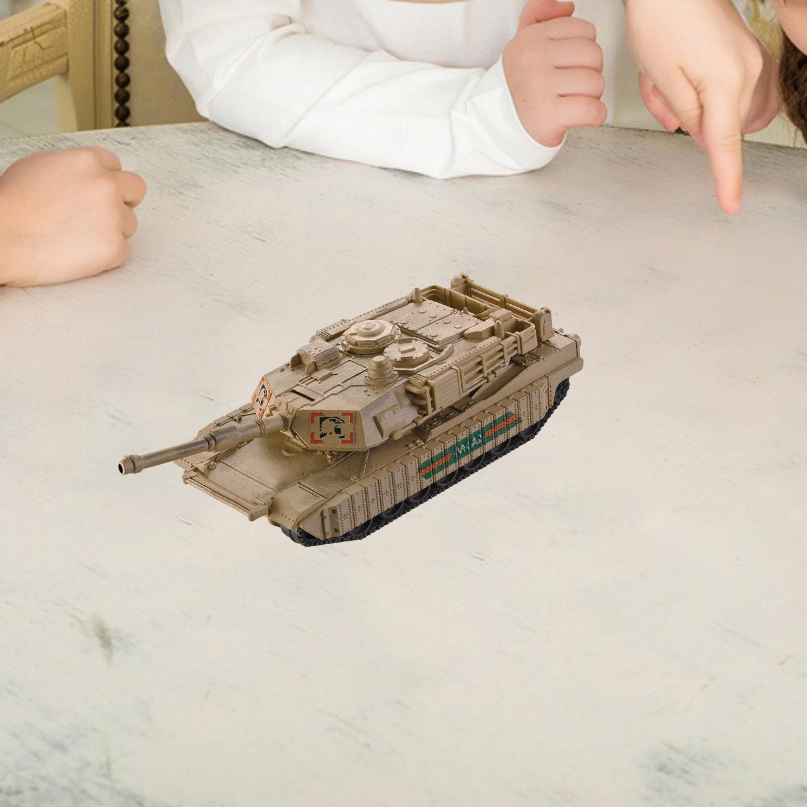 1:72 Scale Tank Model Kits DIY Assemble Battle Tank Toy for Boy ...