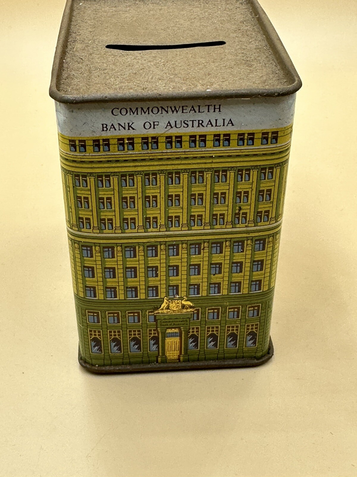 Commonwealth Bank of Australia Money Box Savings Tin Vintage | eBay