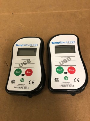 Sensitech TempTale 4 USB Temperature Monitor Lot of 2 | eBay