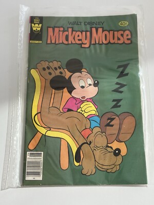 Walt Disney Mickey Mouse #206 1980 Whitman Comics 1ST PRINT UNRESTORED ...