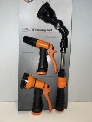 Torelli Tools 3pc. Watering Set-New water wand &2 nozzle sprayers~*FAST ...