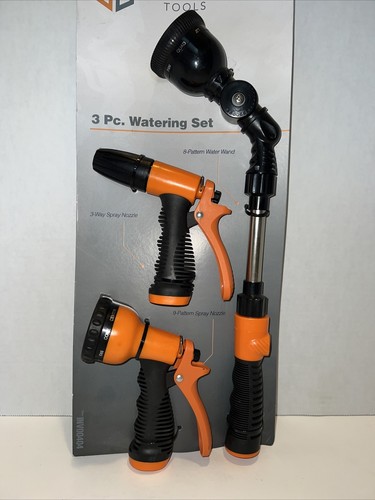 Torelli Tools 3pc. Watering Set-New water wand &2 nozzle sprayers~*FAST ...