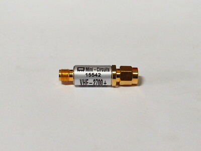 Mini-Circuits VHF-2700+ High Pass Filter 3150-6500Mhz (#15542, #3-1247 ...