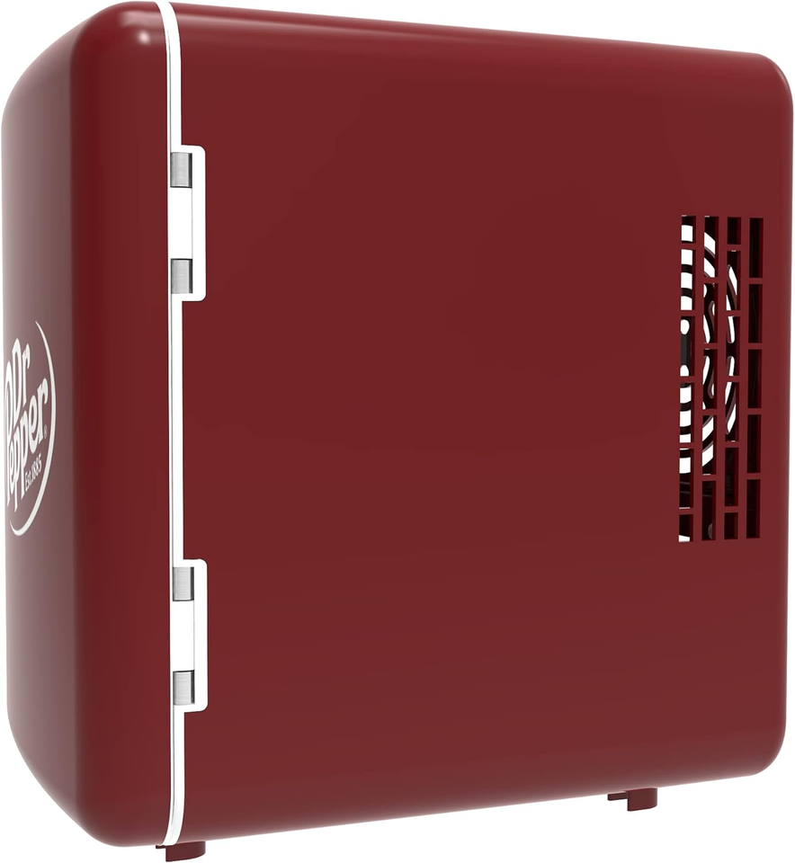 MIS135DRP DR. Pepper Mini Portable Compact Personal Fridge Cooler, 4 ...