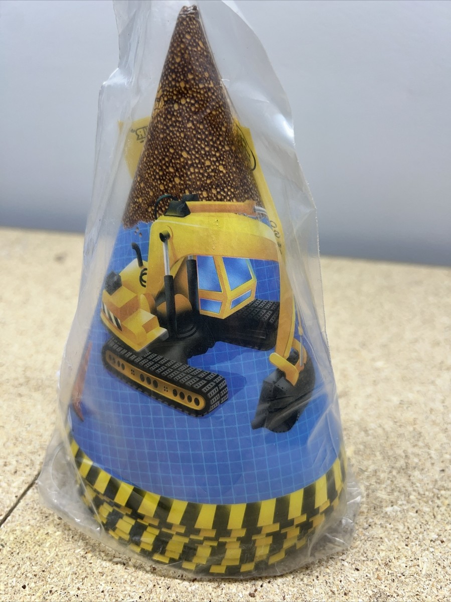 Construction Party Hats