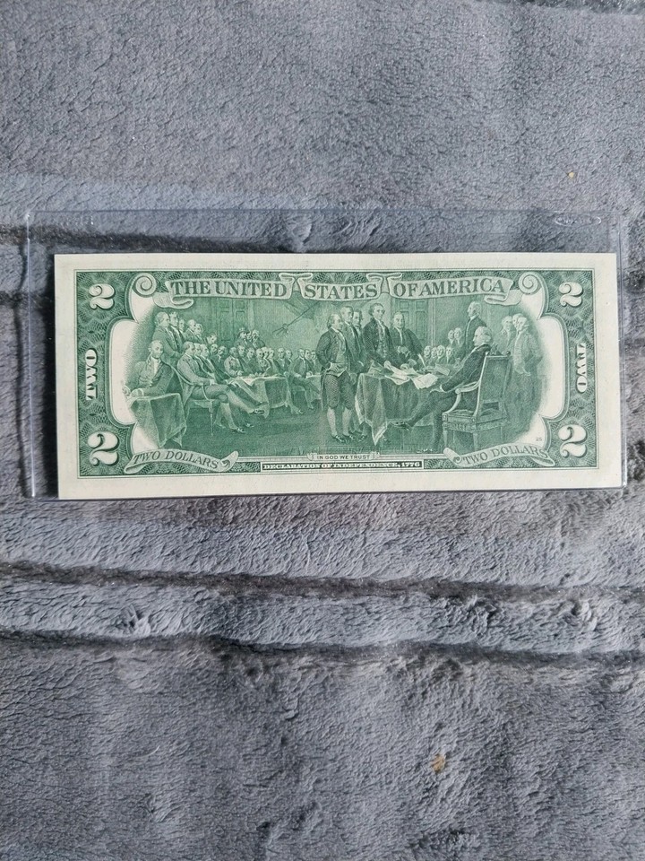 $2 1976 ((CU)) Federal Reserve Note ((FDI - Apr 13, 1976)) ** PAPER ...