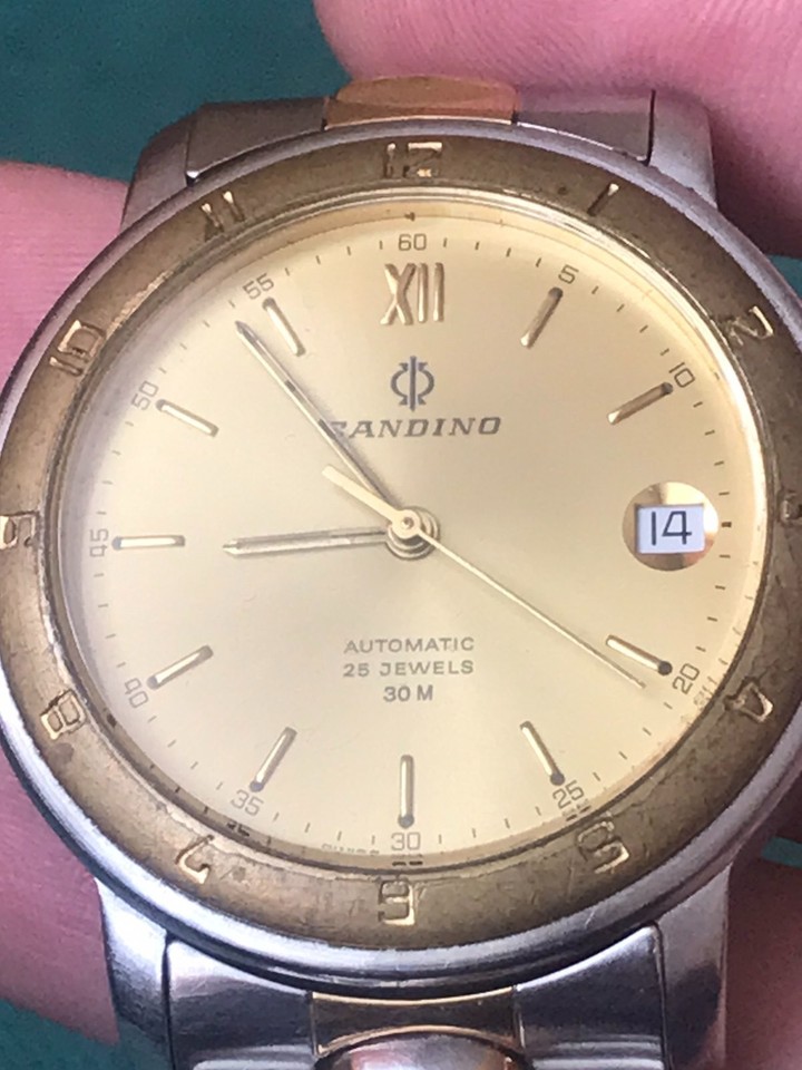 CANDINO AUTOMATIC Swiss men's wristwatch | eBay UK