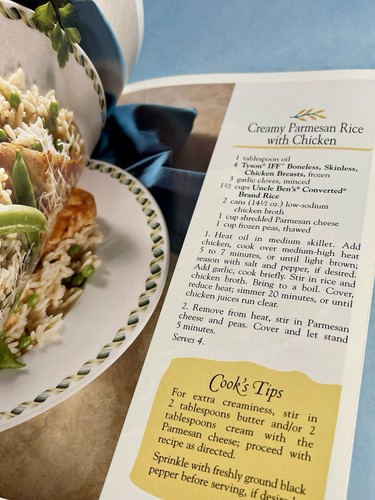 1997 Uncle Ben's and Tyson Foods PERFECT MEALS Recipes 36 Page Cook ...