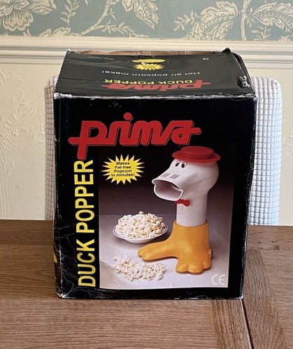 Prima Vintage Duck Popper Hot Air Fat-Free Popcorn Maker Tested Working ...