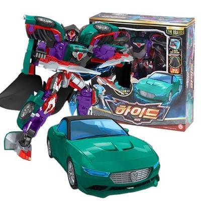 Hello Carbot The Braves HIDE Wizard Transformer Robot Car Cube Figure ...