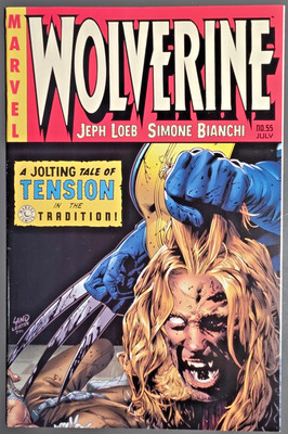 * (NM 9.4) Wolverine #55 Land VARIANT cover Crime SuspenStories #22 ...