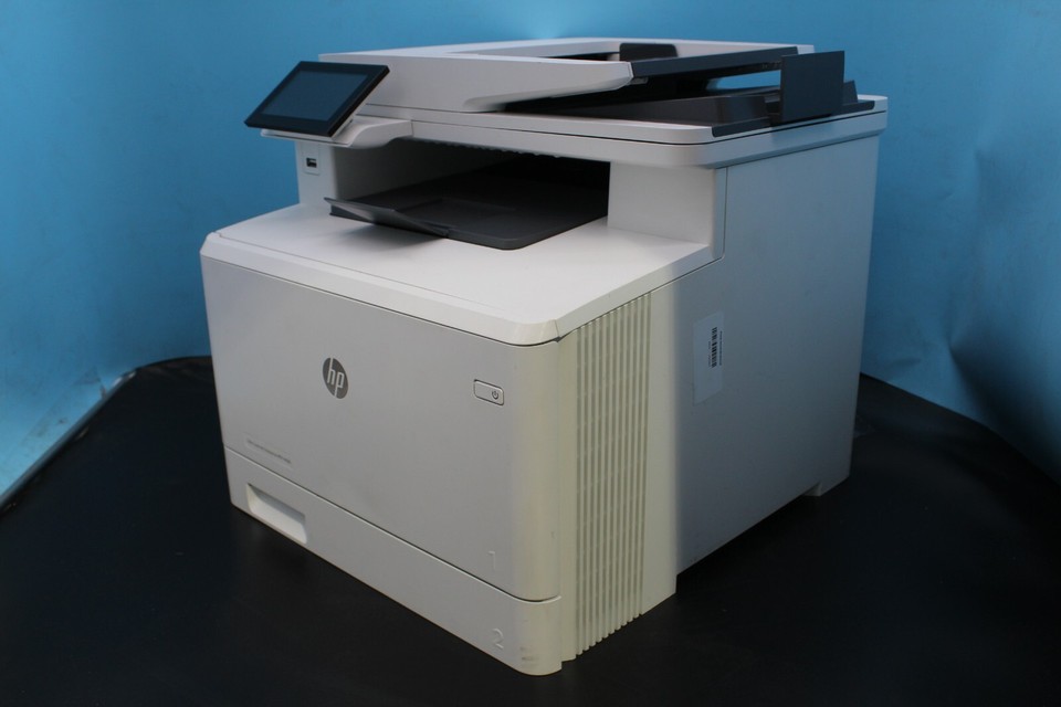 HP Color LaserJet Enterprise MFP M480 All-In-One Duplex Color Printer w ...