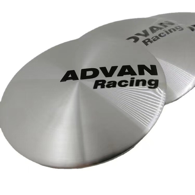 4Pcs 56mm Advan Racing Wheel Center Rim Cap Hub Sticker Emblem Badge 3 ...
