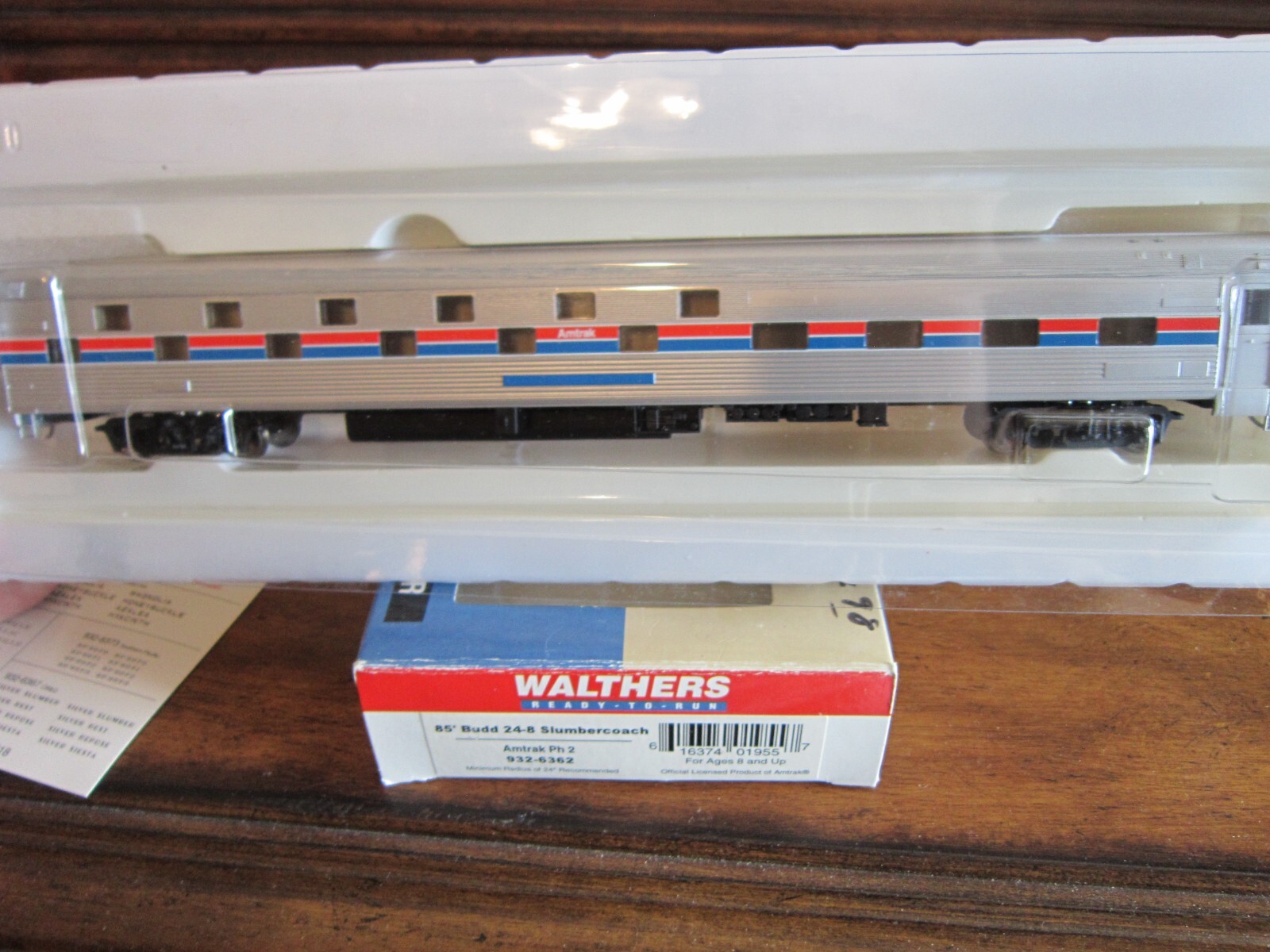 HO Scale Amtrak Phase 1 Slumbercoach | eBay