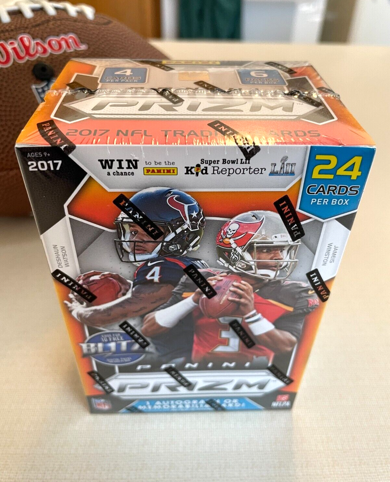 2017 PANINI PRIZM FOOTBALL NEW SEALED BLASTER BOX 24 cards Look4 ...