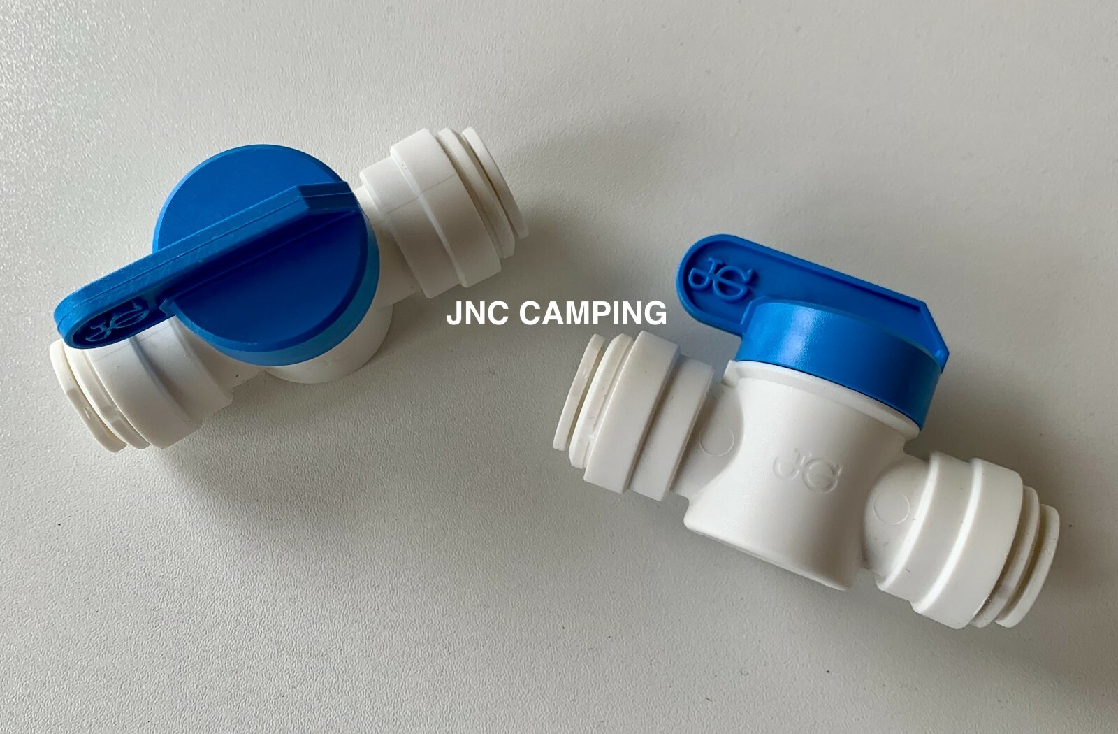 2 x John Guest 12mm In-Line Shutoff Valve Push Fit Pipe Water Connector ...