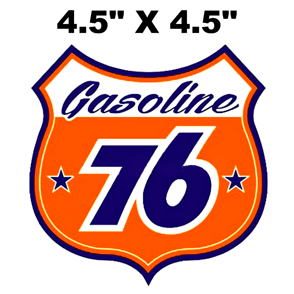 UNION 76 Sign Sticker Decal GAS MOTOR OIL DECAL Vintage Replica | eBay