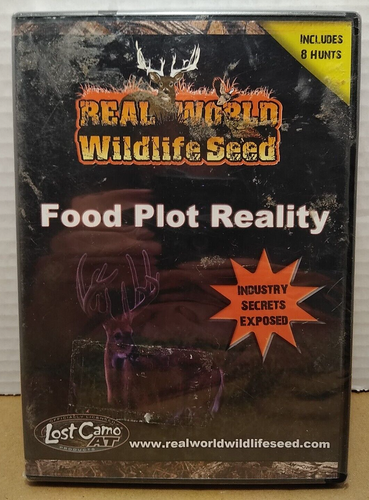 Real World Wildlife Seed : Food Plot Reality - Factory Sealed DVD | eBay